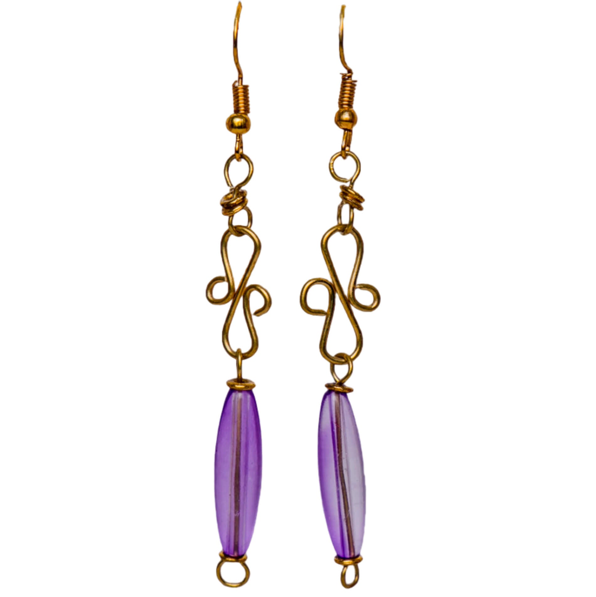 Long Purple Earrings: Elevate Your Style with Unique & Elegant Jewelry