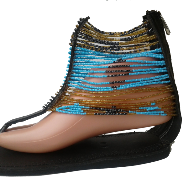Short Gladiator Sandals | My African Gold